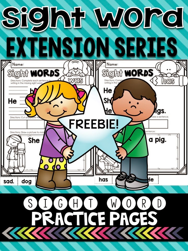 Tweet Resources: Sight Word NO PREP Extension Series!