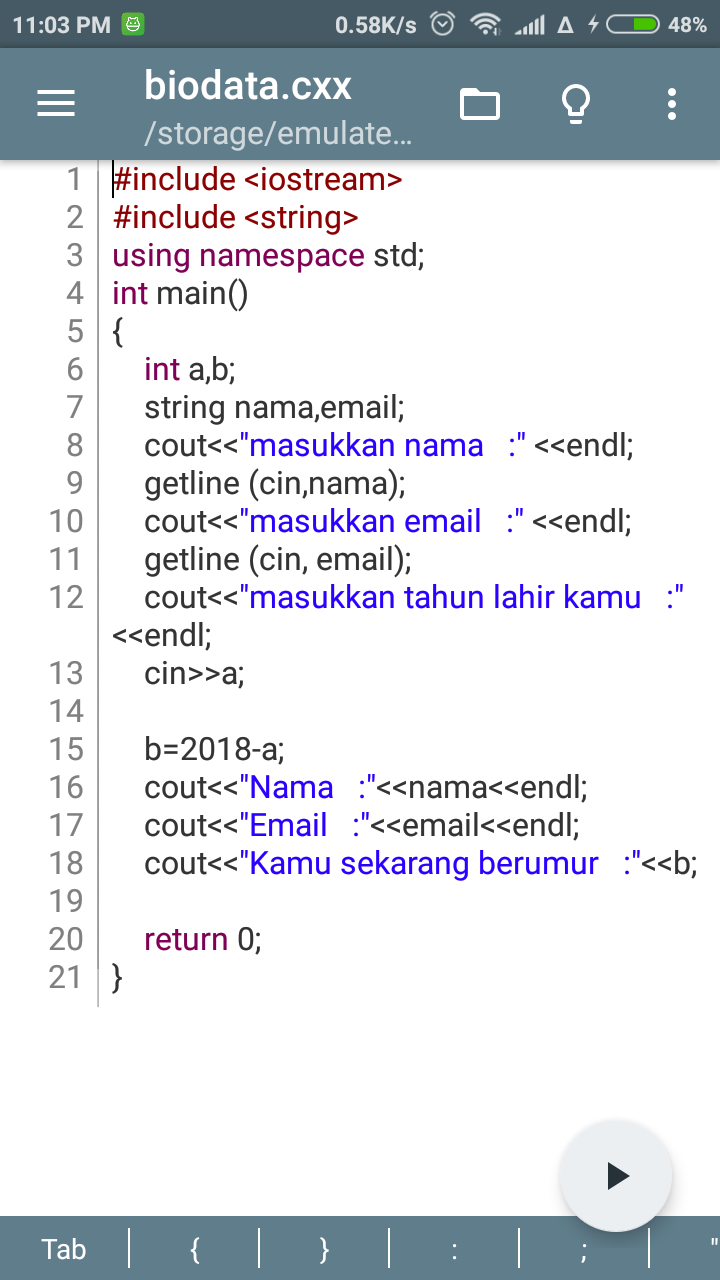 For Your Information: Membuat Form Biodata Sederhana dan Penghitung Umur Menggunakan Dev c++ dan ...