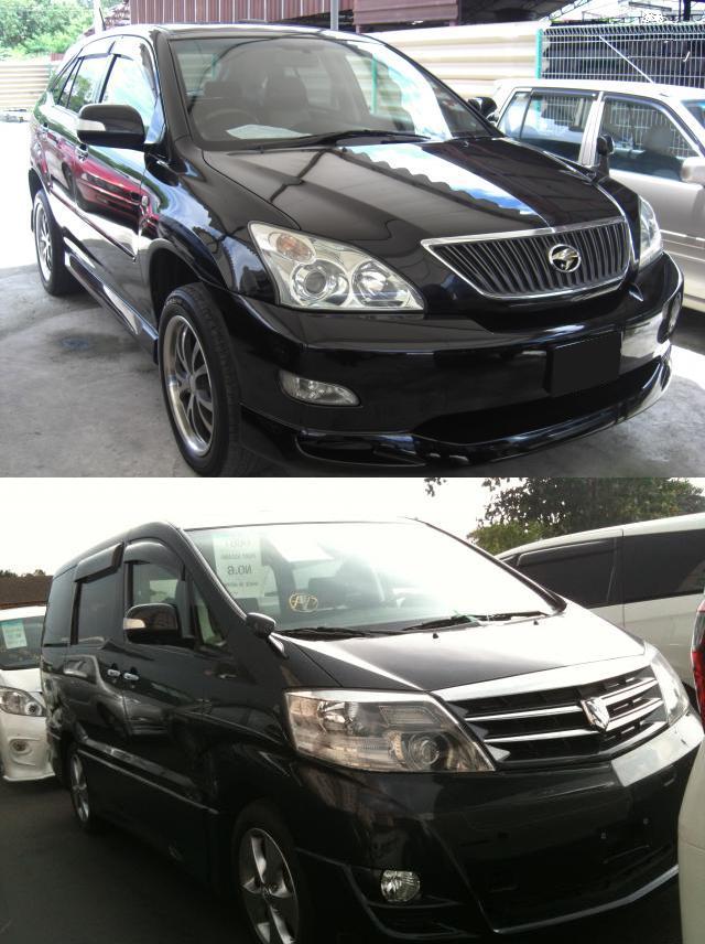 h00ngAutoParts: Toyota Harrier ACU30 & Alphard MNH10 New Facelifted LED ...