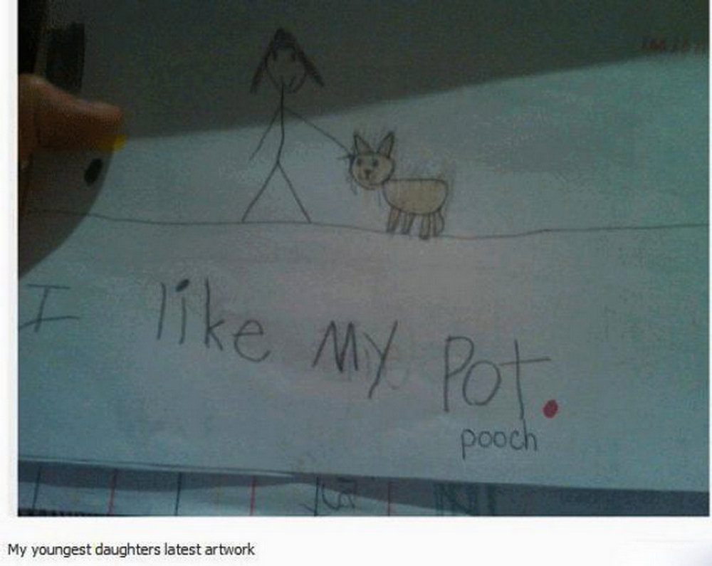 Chuck's Fun Page 2: Funny school work