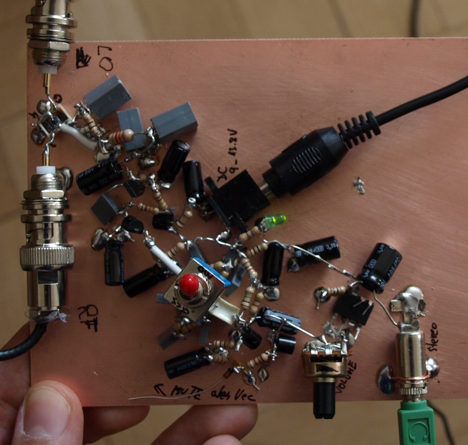 OK7MS: HF direct conversion receiver