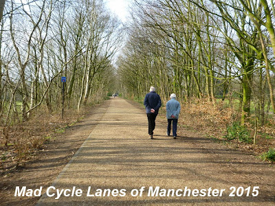 Mad Cycle Lanes of Manchester: Tyldesley & Roe Green Looplines etc