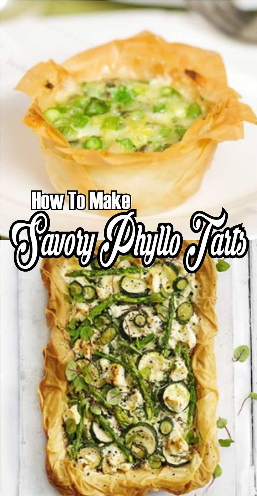 How To Make Savory Phyllo Tarts (crispy tarts) - angrygeorgian