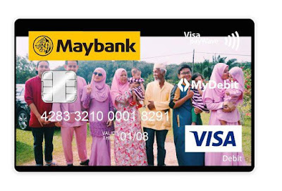 Serius Cantik & Exclusive!! Mudahnya Cara Custom Made Kad Maybank Gambar Sendiri. Cepat & Murah ...