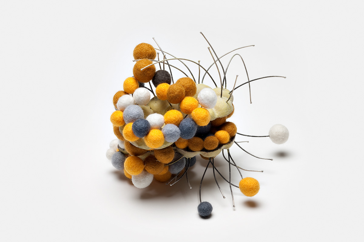 Mel Miller: 500 Felt Objects