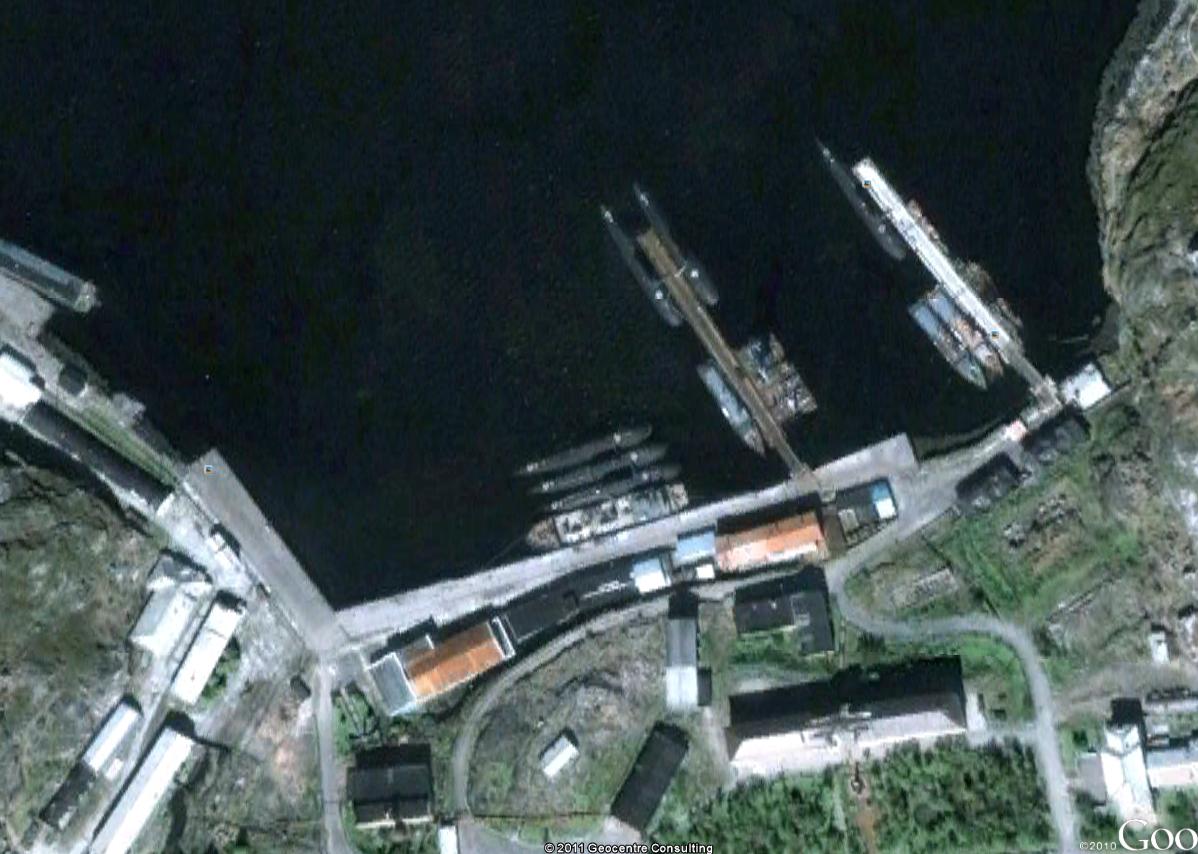 Buscando desde el cielo: La mítica base de Polyarny