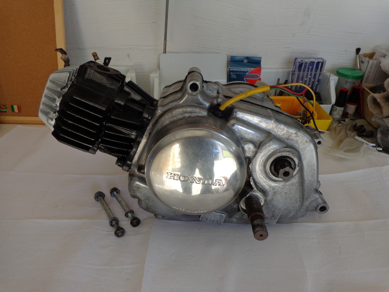 restauration d'un Honda PF50 "amigo" de 1973: Toutes les pièces de l ...