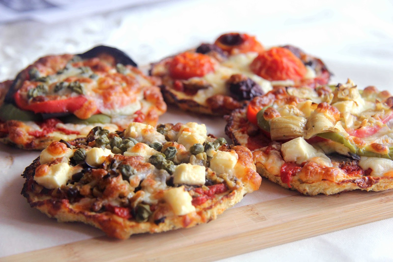 Tali's Tomatoes: Cauliflower Pizza Bases