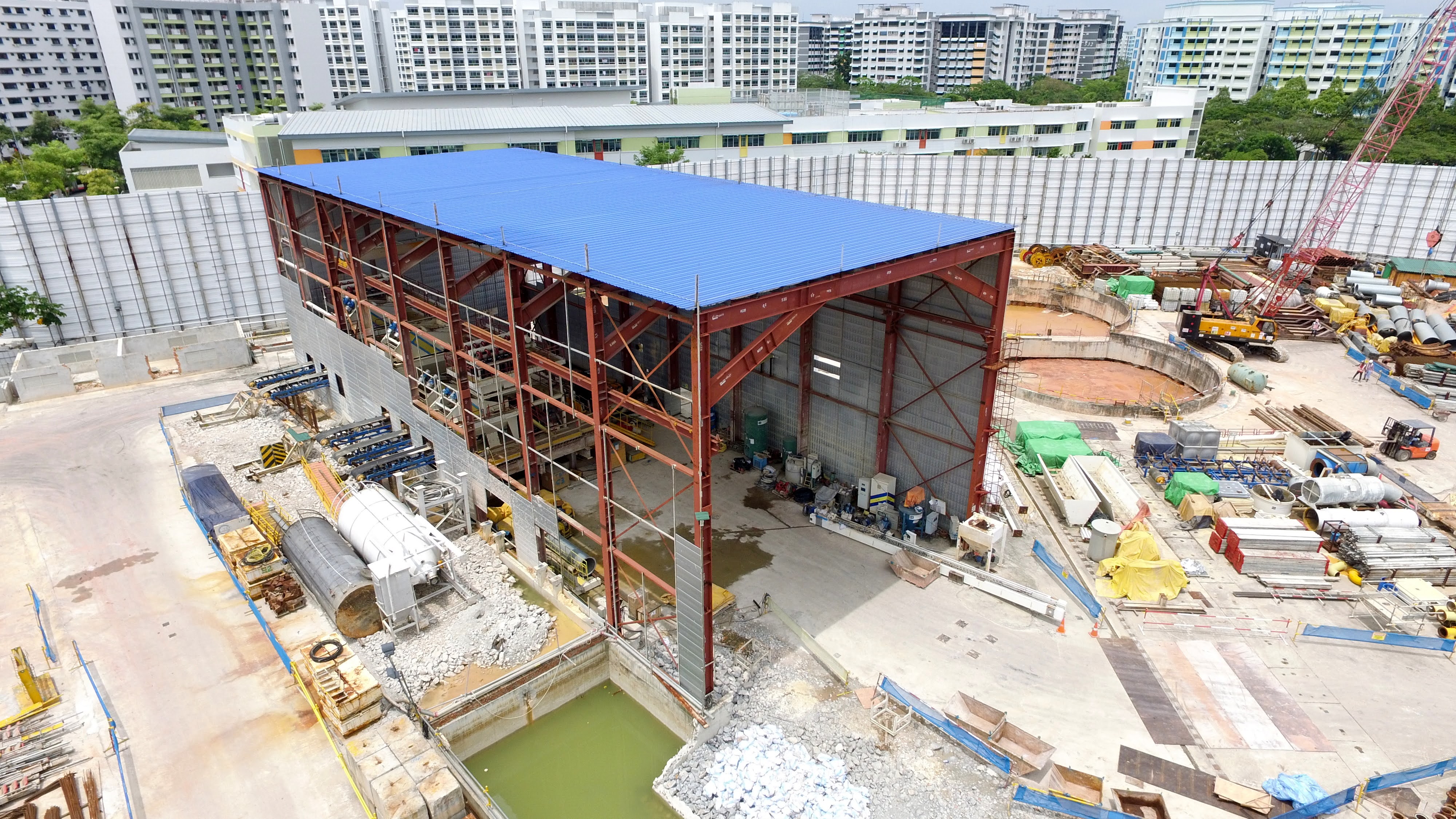 Thomson Line Construction: Launch Shafts Backfill