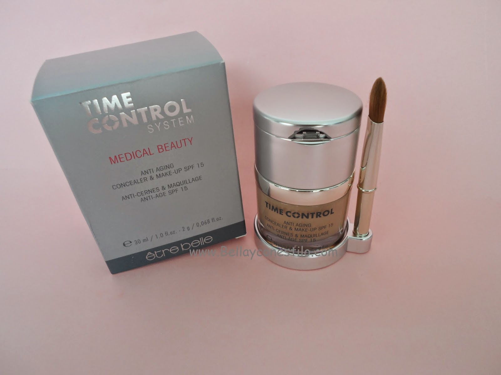 Time Control Antiaging Base y Corrector de Être Belle - Bella y con estilo