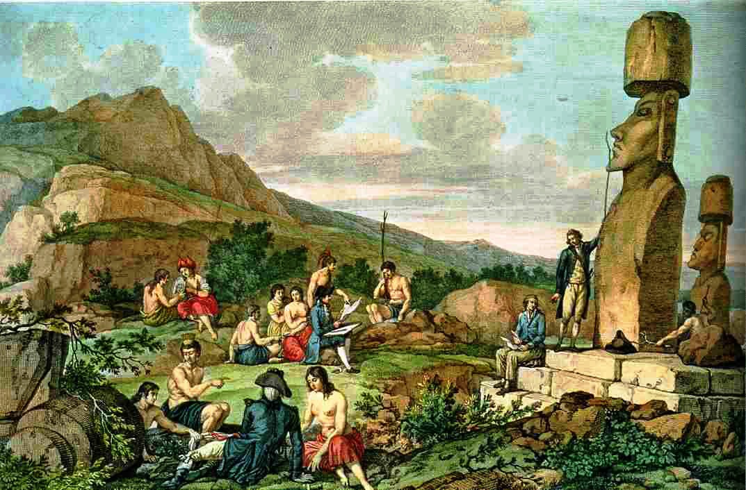 PARROQUIA SAGRADA FAMILIA: JACOB ROGGEVEEN PONE ISLA DE PASCUA EN EL ...