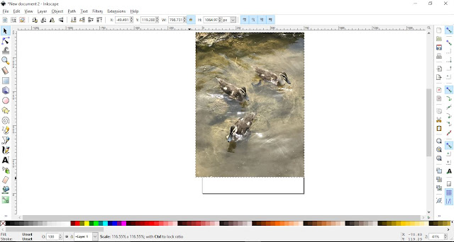 How to resize an image in Inkscape | Design Bundles