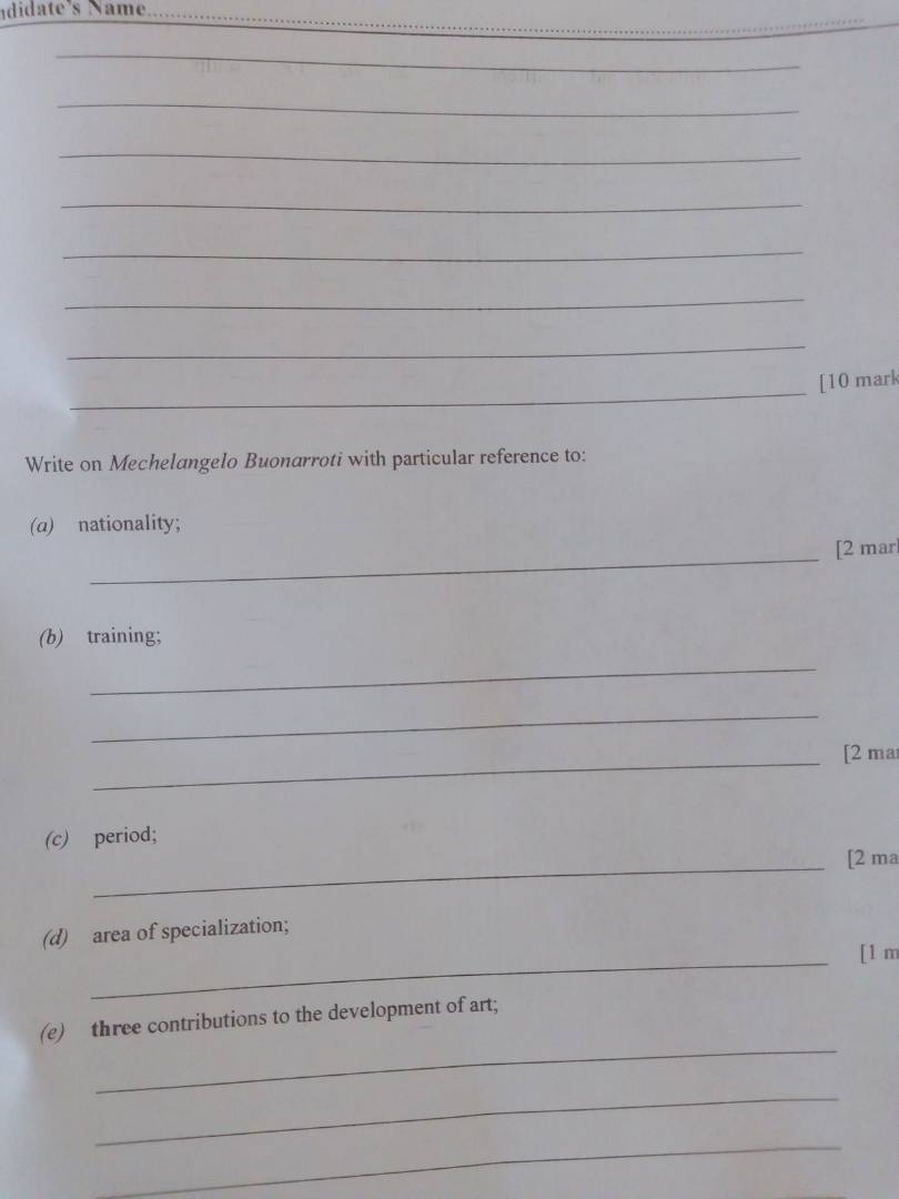 Waec (Wassce) 2018 Visual Art Questions | EXAM RUNZ NIGERIA