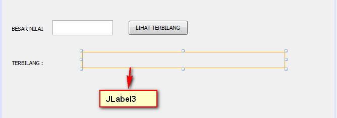 Program Java Netbeans Membuat Text Terbilang Pada Angka Java Gui