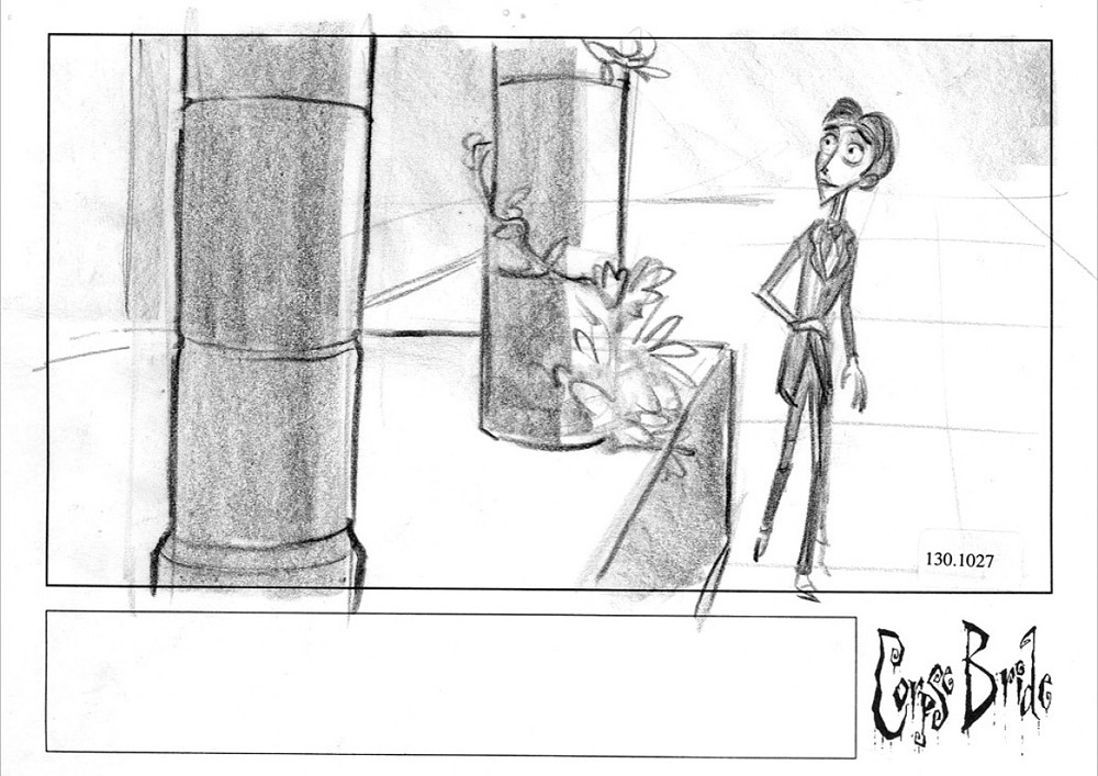 Living Lines Library: Corpse Bride (2005) - Storyboards