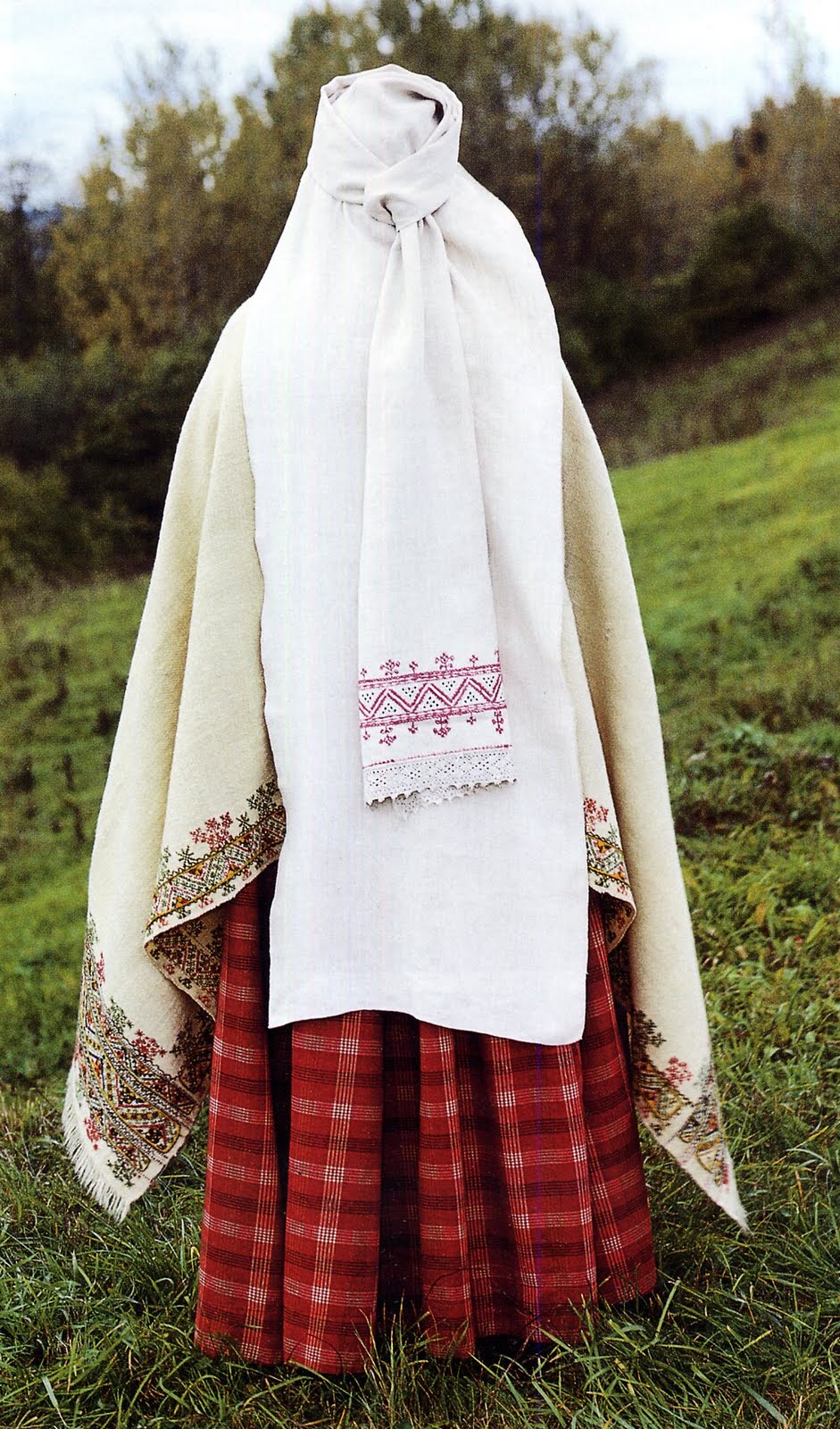 FolkCostume&Embroidery: Female Costume of Barkava and Bergzale, South ...