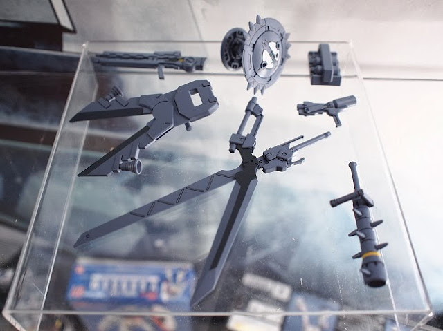 HG BUILD CUSTOM 1/144 HYPER GUNPLA BATTLE WEAPONS on Display at GunPla ...