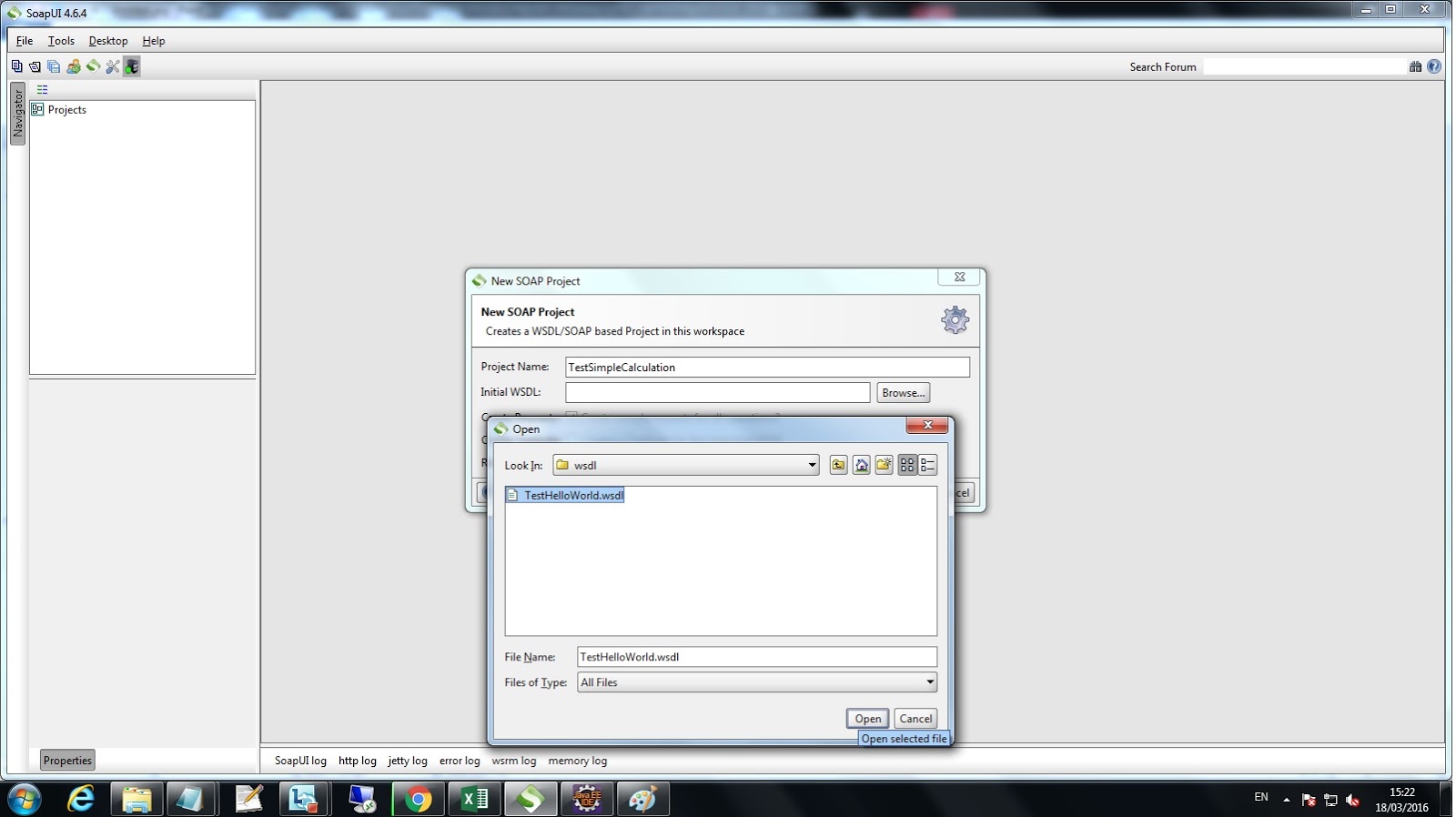 Java Hit: WSDL checking through SOAP UI Tool