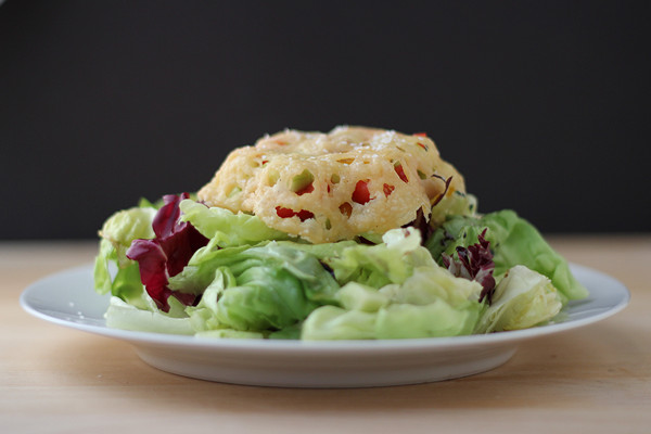 Cookistry: Royal Salad (with a cheesy crown)
