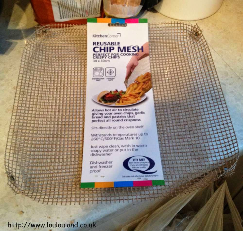 LouLouLand: Foodie Friday - Low Fat Chips And Reusable Chip Mesh