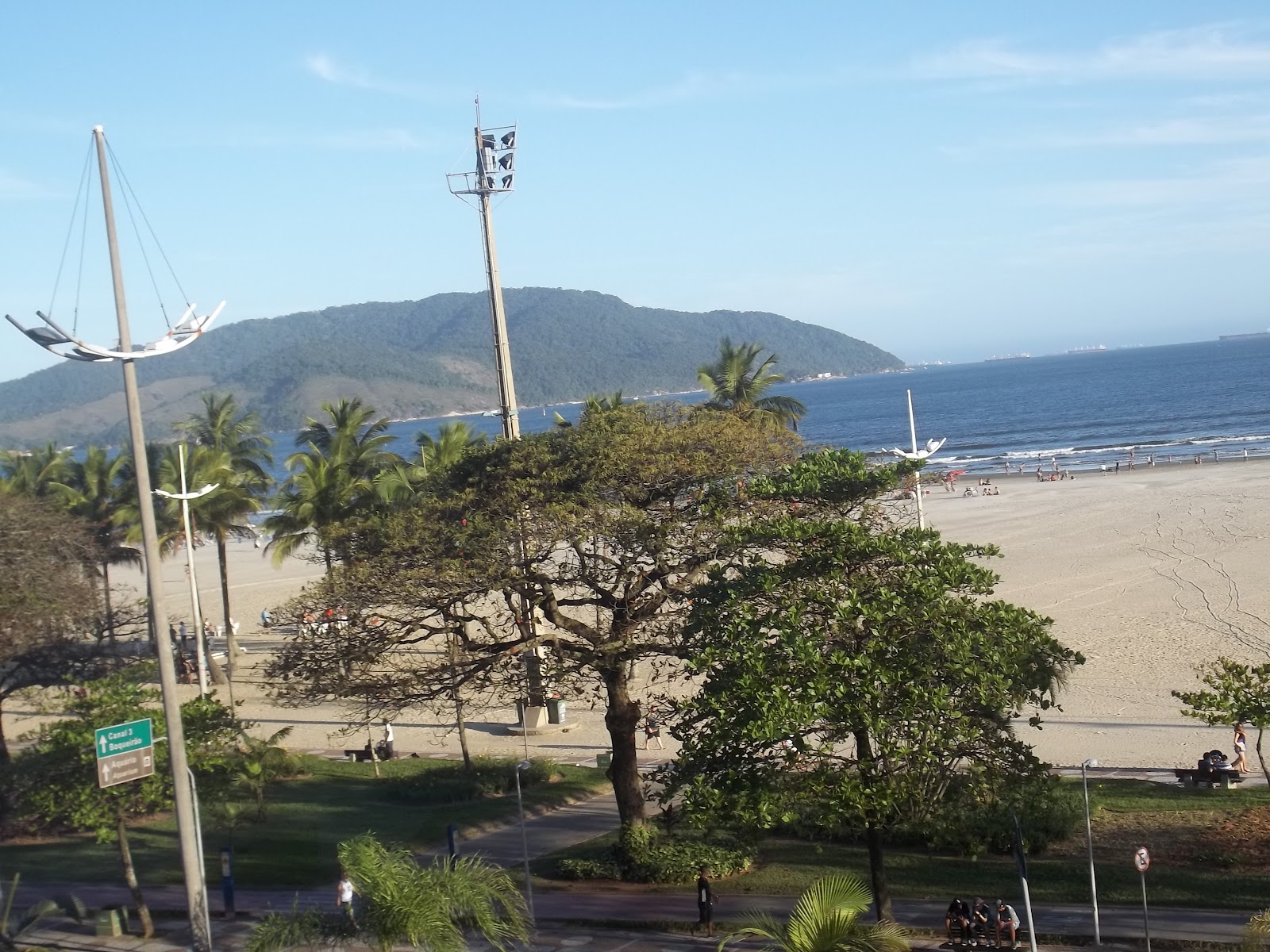 REISEN IN BRAZIL: Santos Strand - Jose Menino