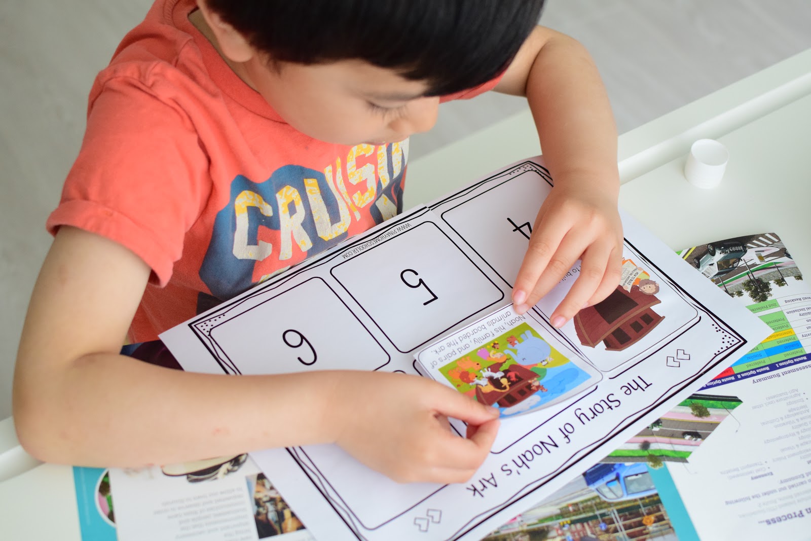Bible Stories Sequencing Activity Cards | The Pinay Homeschooler