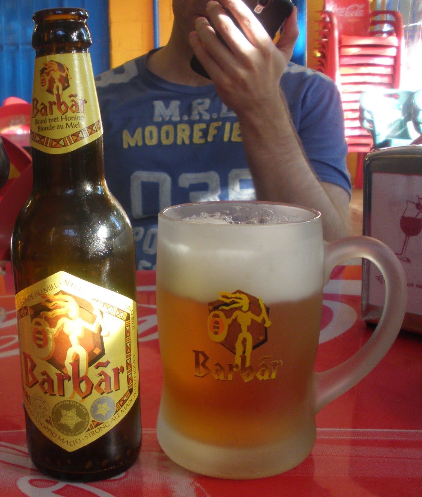 CERVEZA TEMPLARIA: Cerveza Barbar - Bélgica