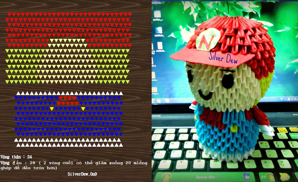 Ori 3D : Tutorial - Mario 3D Origami