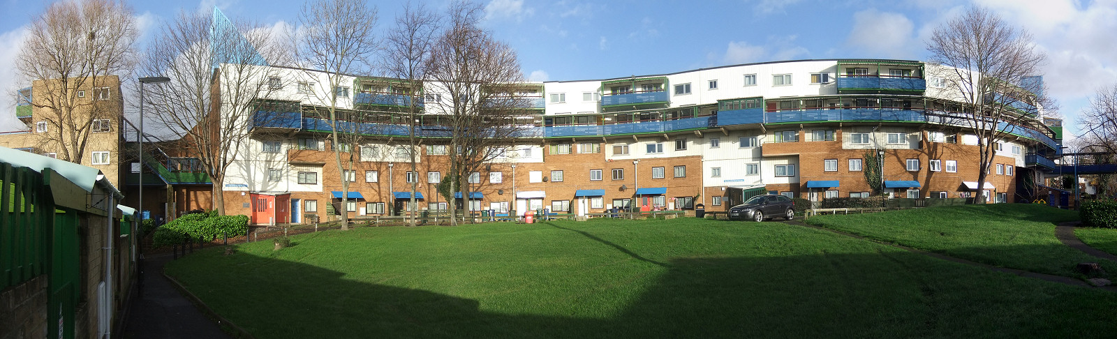 Photographs Of Newcastle: Byker Wall