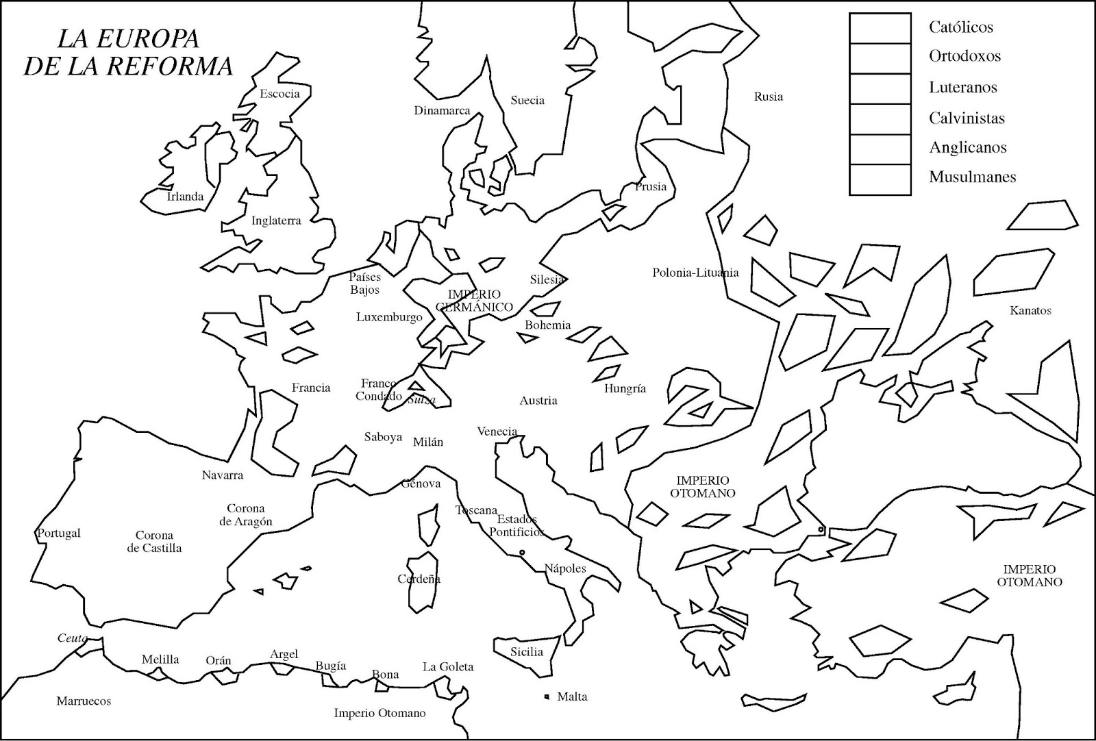 Atlas Histórico: El inicio de la Edad Moderna