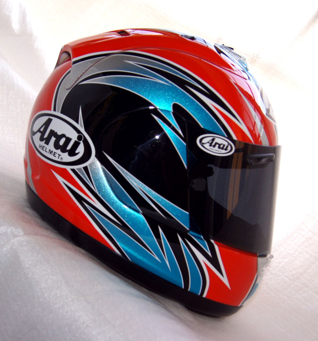 samurai‐bikers: Arai Racing Helmet RX-7 RR4 Corsair Colin Edwards ...