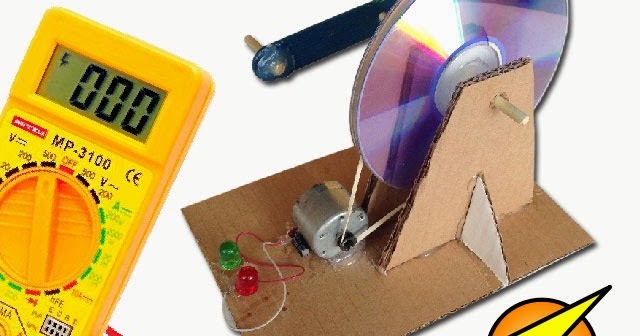 Como Hacer un Generador Eléctrico Casero (Energía gratis) - Proyectatumente