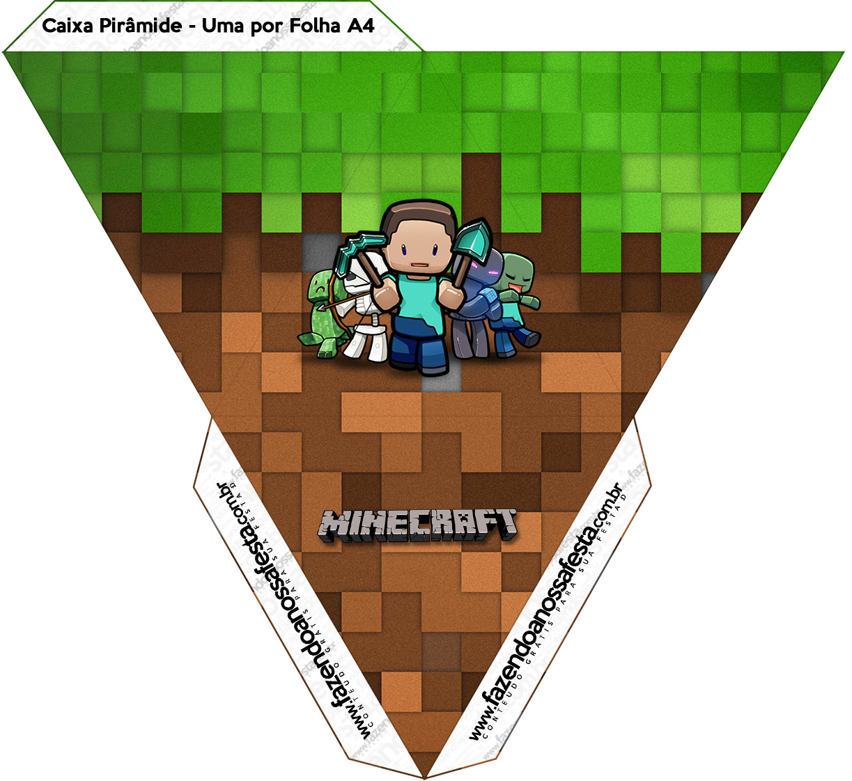 Minecraft Free Printable Boxes. - Oh My Fiesta! for Geeks
