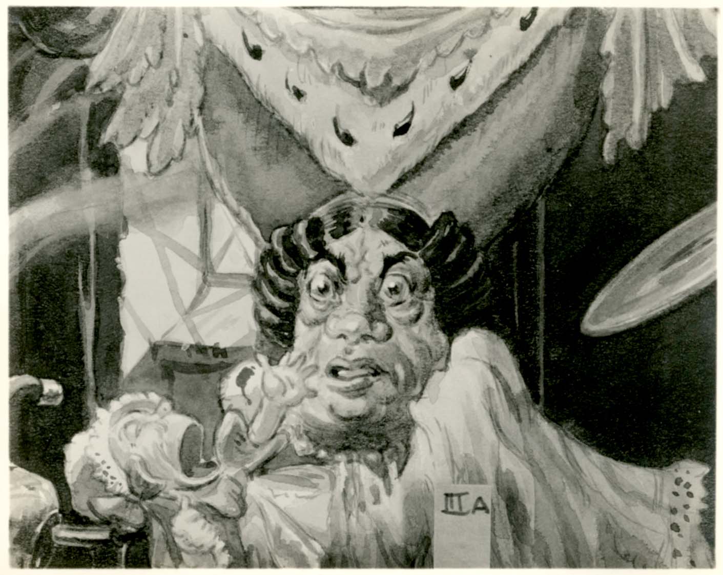 Vintage Disney Alice in Wonderland: David Hall Story Art Stills - In ...