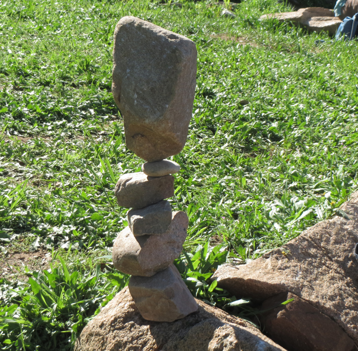 Mark & Teri's Travels: Rock Stacking Competition