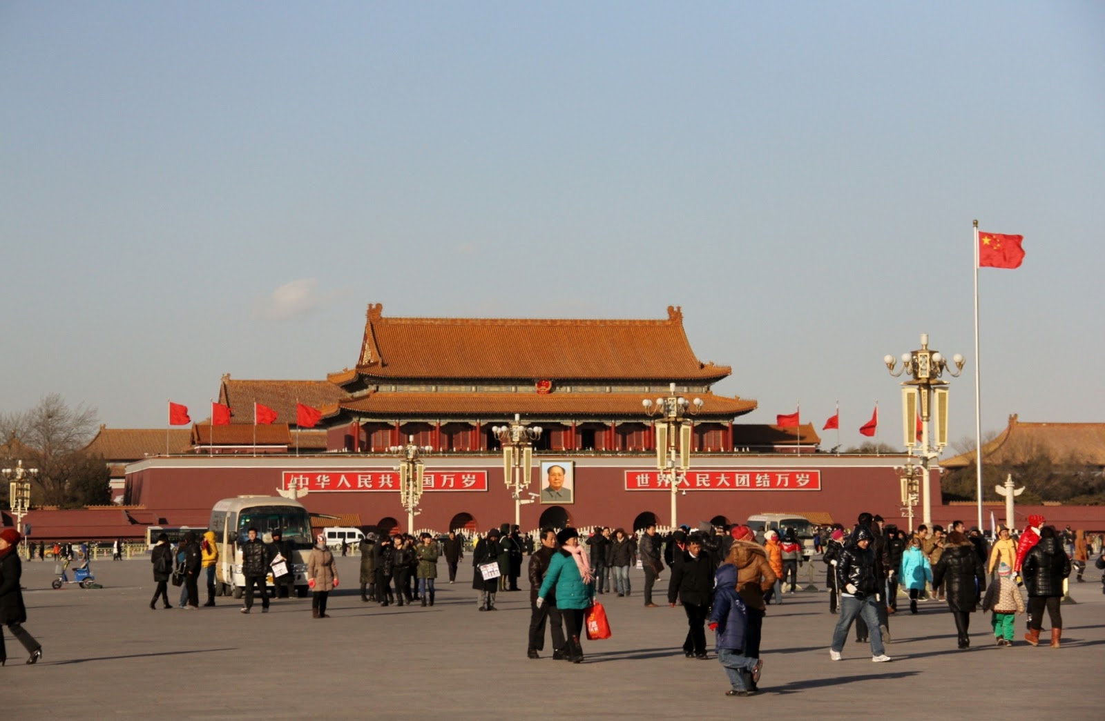 Living In The Land Of Smiles: China - Day 3 - Afternoon - Tienanmen ...