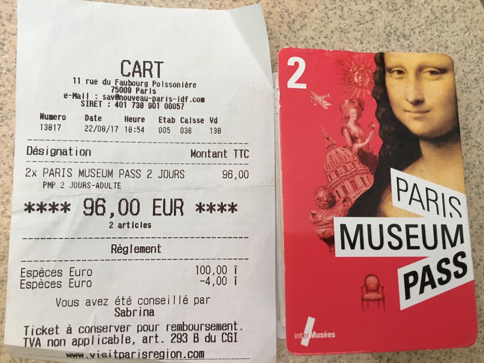 wandering... can't go home: Dad's Review - Paris Museum pass