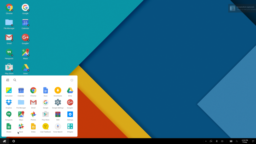 Remix OS for PC - Raton