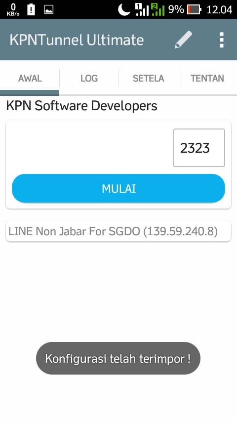 Tutorial Menggunakan Config KPNTunnel Ultimate Premium | Bocil SSH