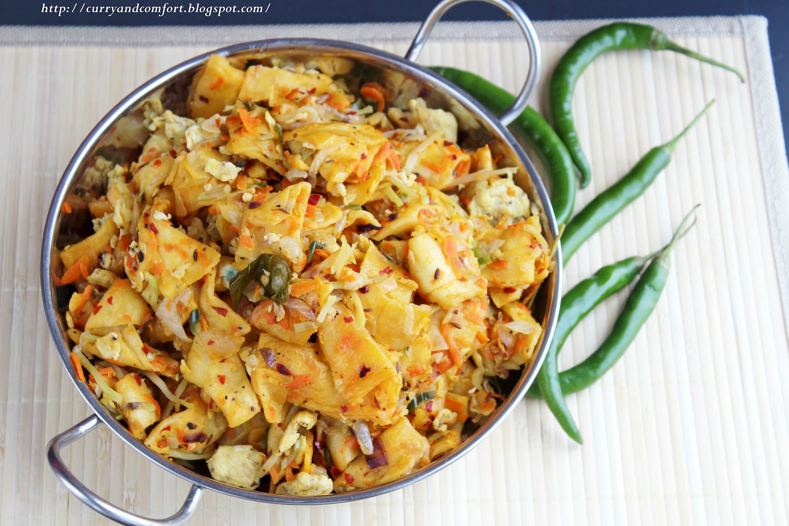 Stir Fried Tortillas and Vegetables (Sri Lankan Kottu Roti Fake out ...