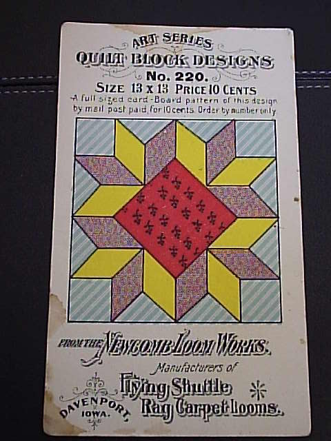 Textiles Mod and Vintage : Newcomb Loom Works