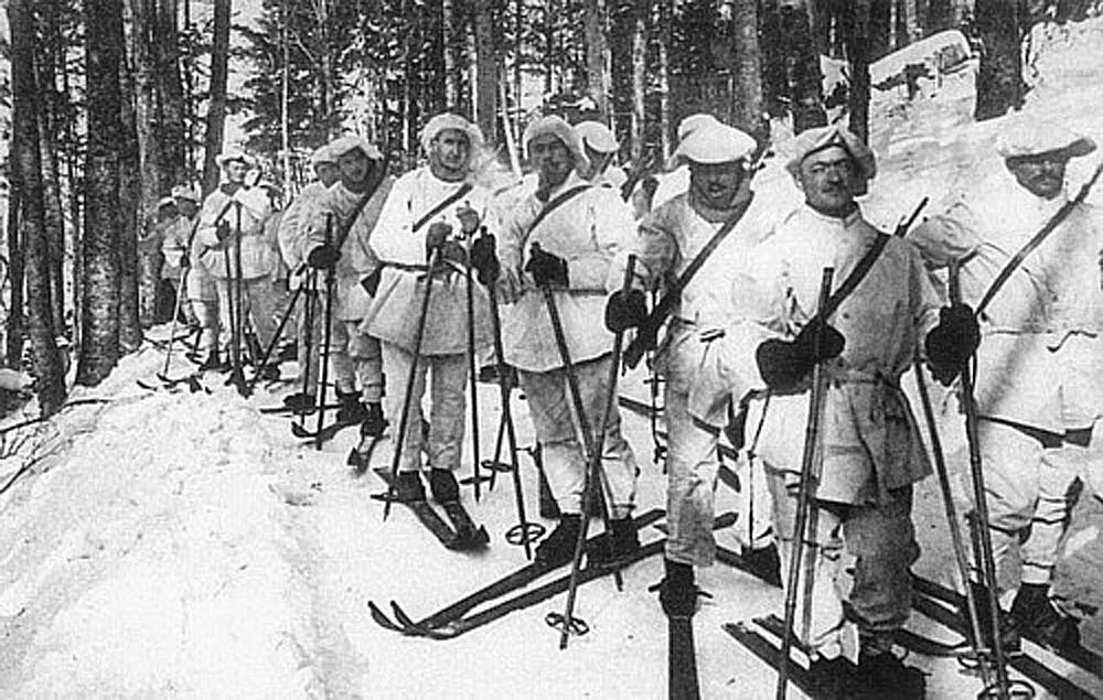 World War One - then and today: Poem ~ Bayonet Charge on Skis - Friday ...