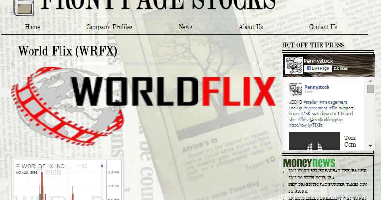 WorldFlix, Inc. (WRFX): $WRFX @ WorldFlix CEO Brad Listermann sets new ...