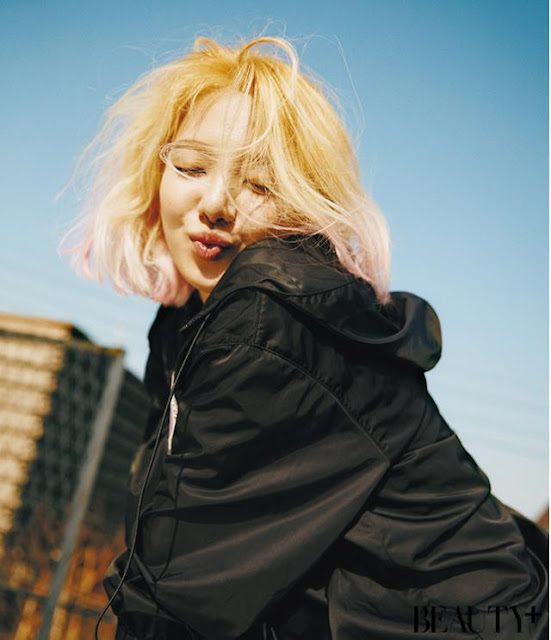SNSD's HyoYeon for Beauty+ magazine's April issue - Wonderful Generation