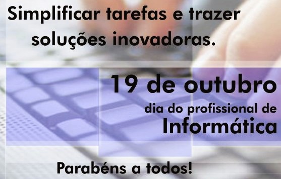 DALVA DAY: * 2016 - Dia do Profissional da Informática