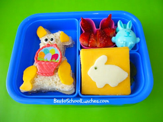 Bento School Lunches : Bento Lunch: 6 Cute And Simple Easter Lunch Box ...