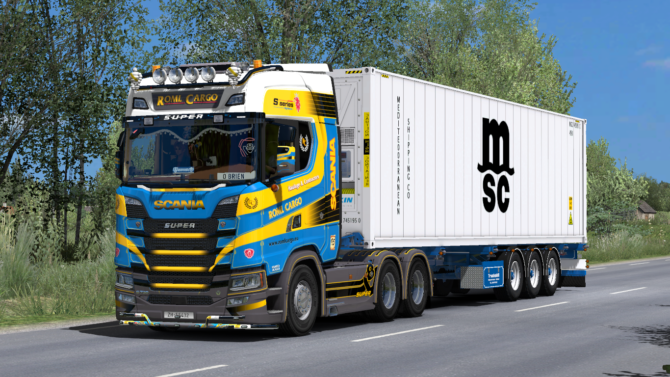 Ownable Truckskill Container Trailer - Euro Truck Simulator 2 Mod World
