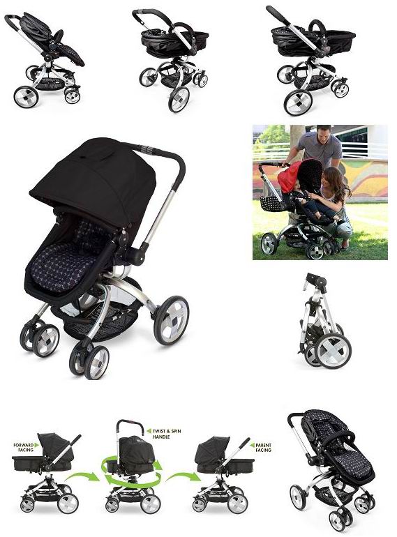 牛妹的媽咪: JJ Cole Broadway Stroller 這台車超級好推..