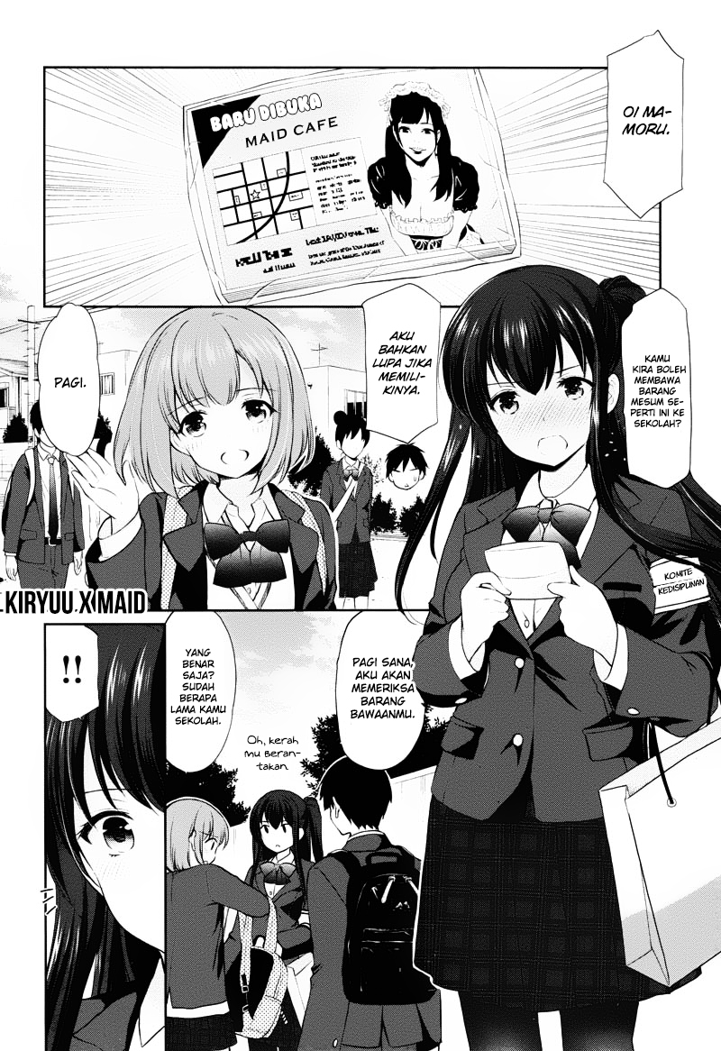 Yuutousei To Himitsu No Oshigoto Chapter 01 Bahasa Indonesia Maid Manga Indonesia