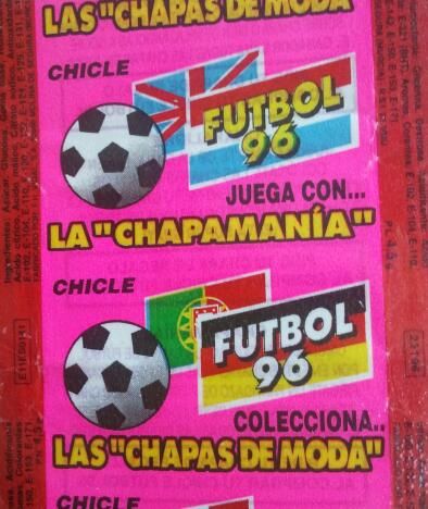 procoleccionismo: Una colección de envoltorios de chicles de los 80 y 90